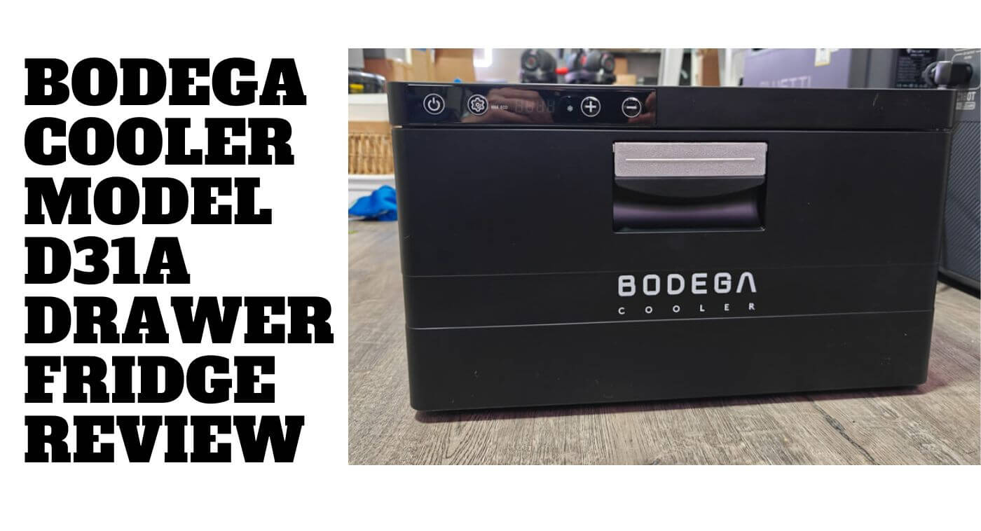 BODEGA COOLER model D31A drawer fridge review – compact yet cavernous