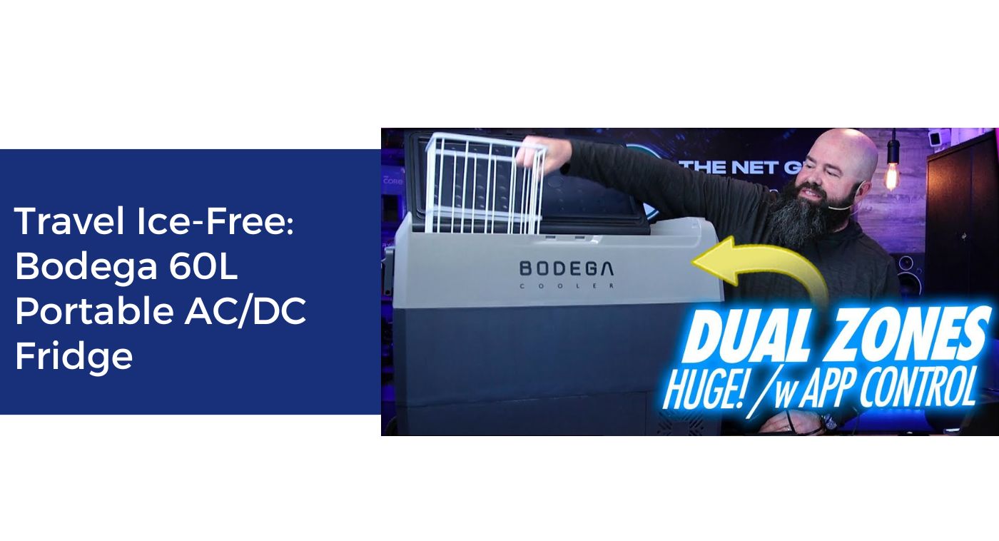 Travel Ice-Free: Bodega 60L Portable AC/DC Fridge