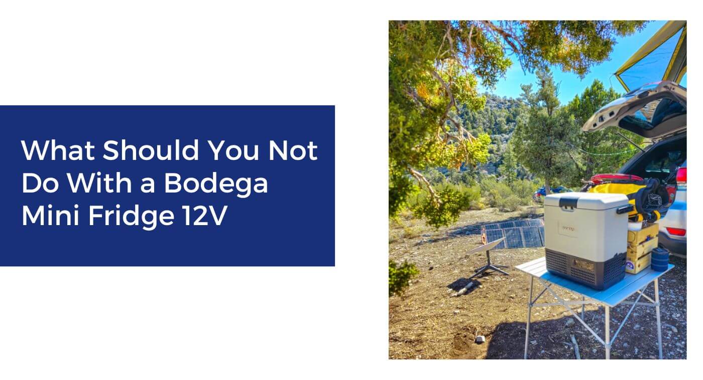 What Should You Not Do With a Bodega Mini Fridge 12V