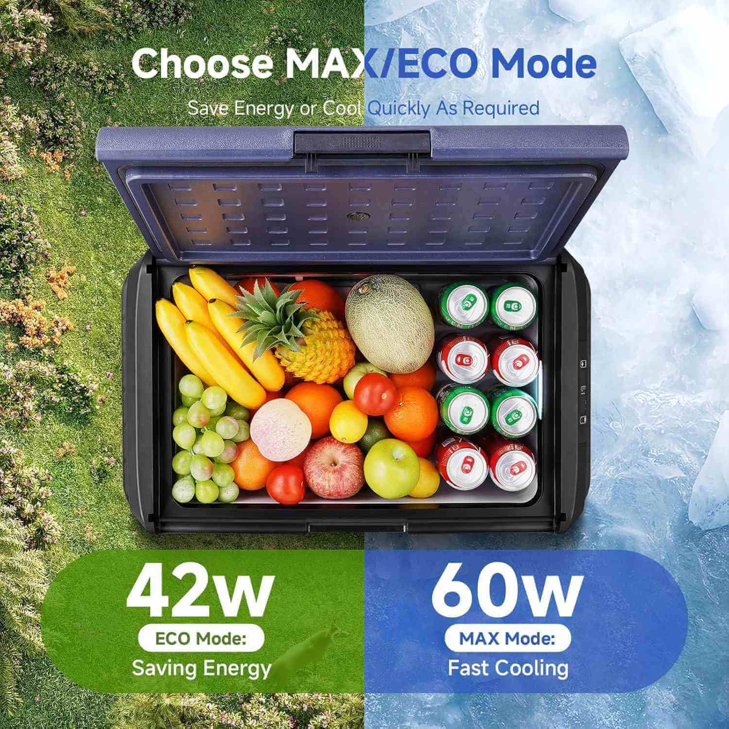 Bodegacooler Electric Cooler Portable Fridge Freezer IPX4 Rating Water
