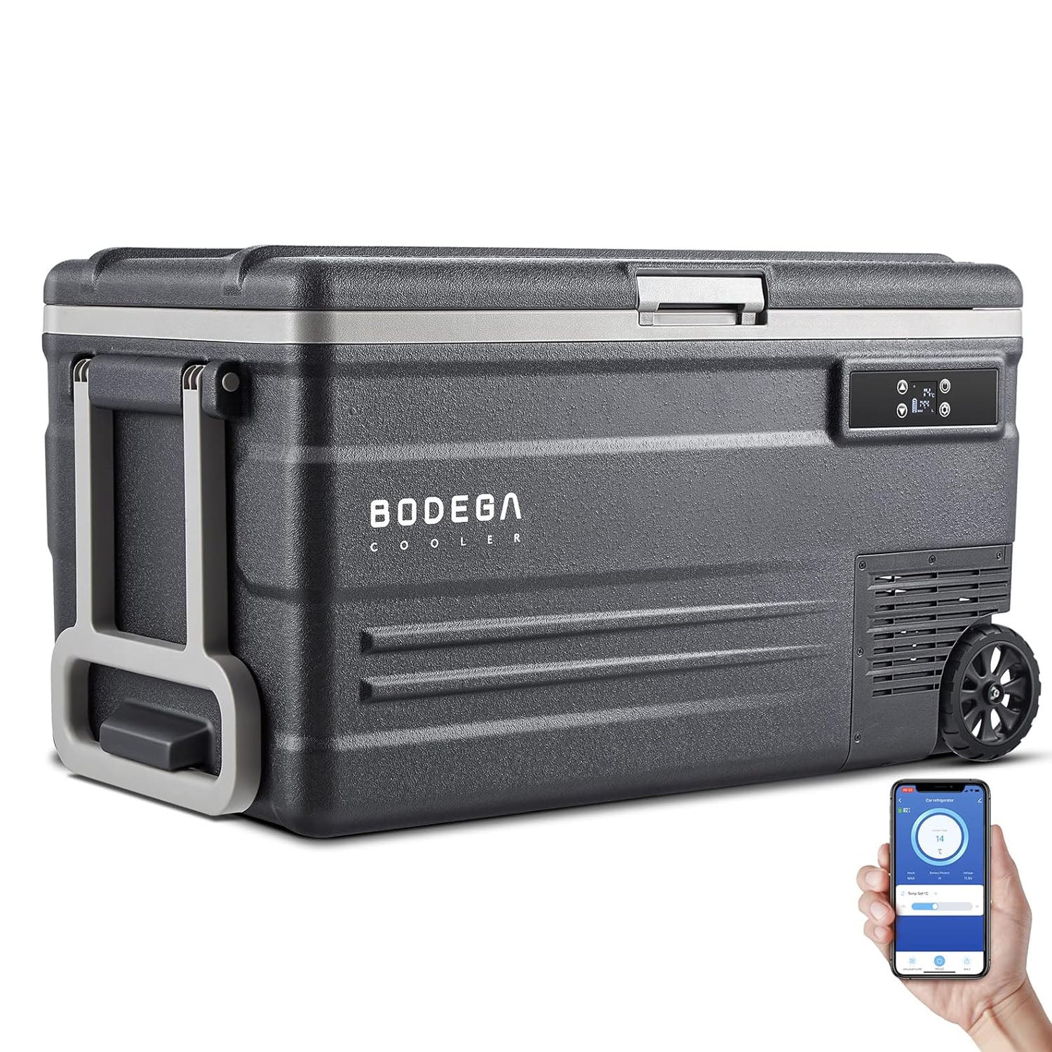 Bodegacooler 12 Volt Portable Refrigerator 80Qt/75L with Wifi