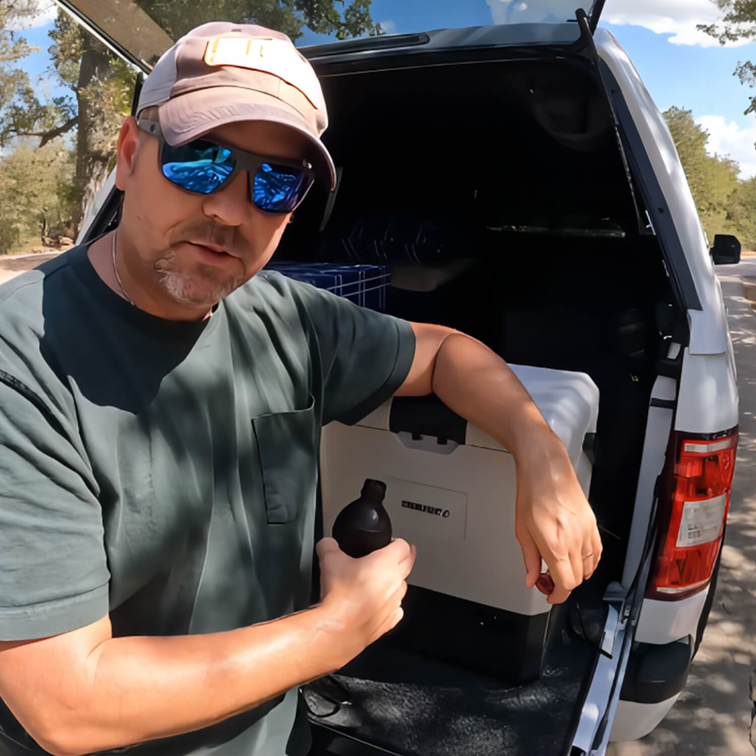 BODEGAcooler Mini 12V Outdoor Fridge P15 16QT/15L