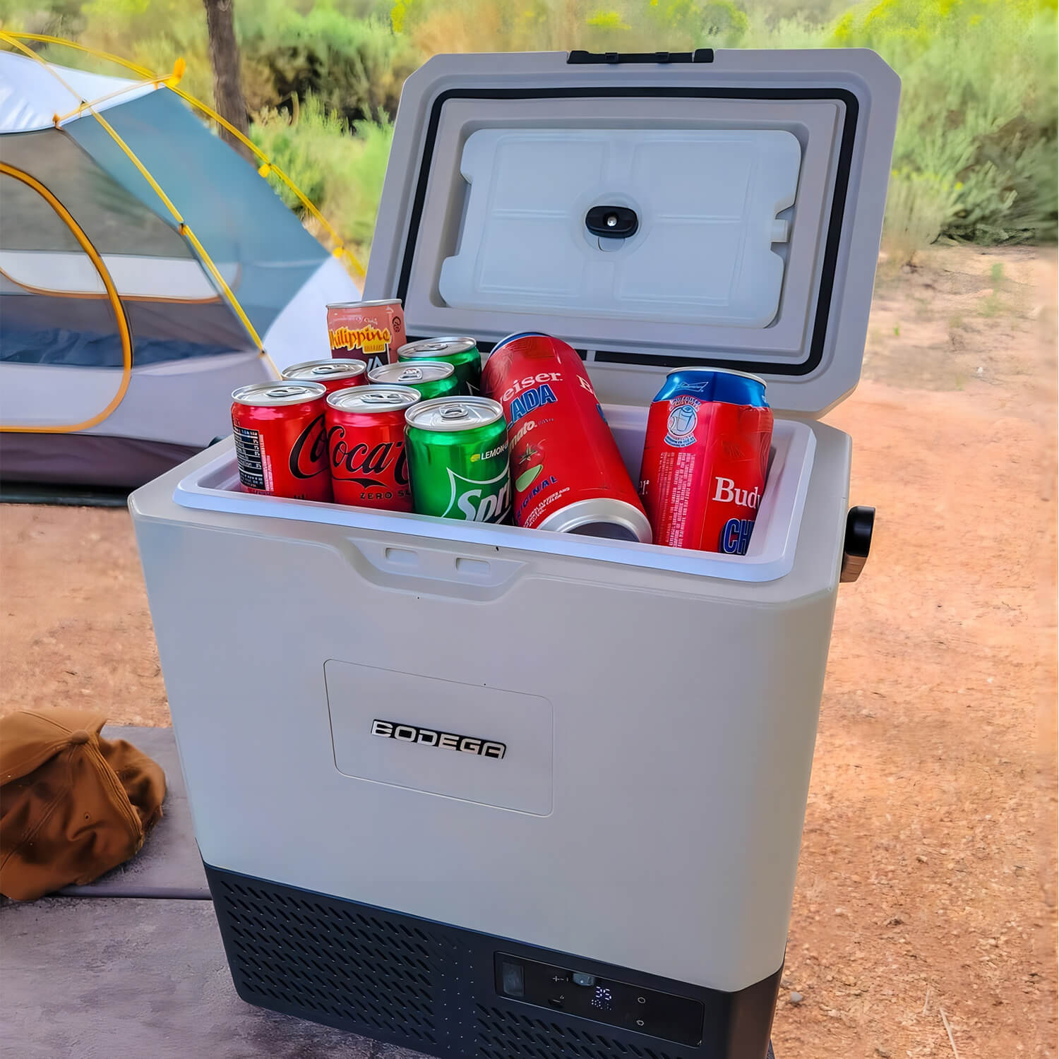 BODEGAcooler Mini 12V Outdoor Fridge P15 16QT/15L