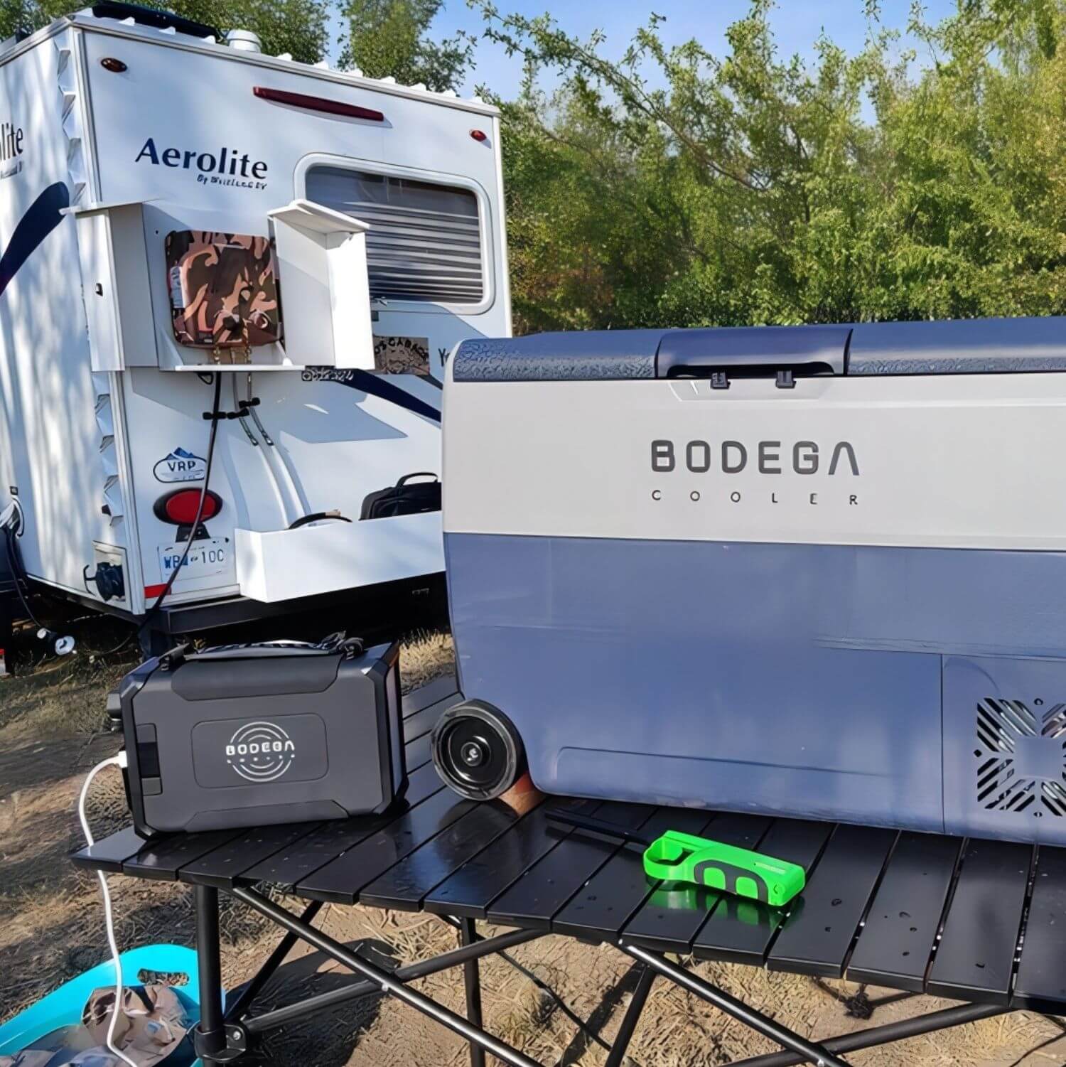 Bodegacooler 96000mAh/307.2Wh LiFePO4 Battery Backup GP50 for Outdoor