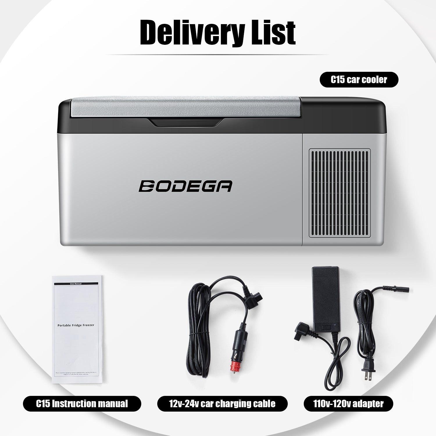 12V Portable Fridges&Wine Coolers | BODEGA cooler